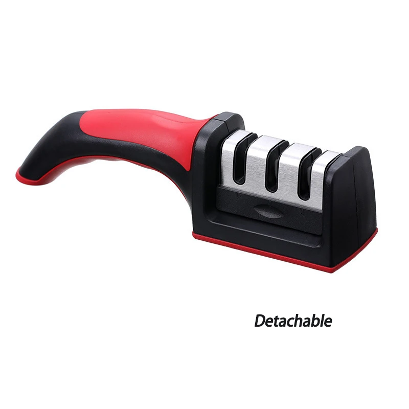 3-Stage Quick Sharpening Tool Knife Sharpener with... – Grandado