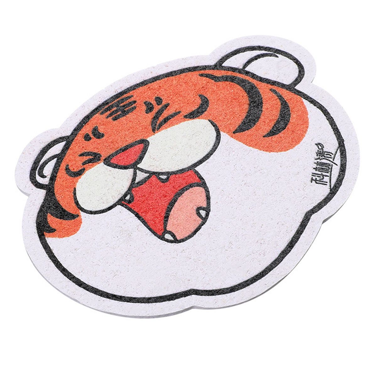 Home Compressed Reusable Cartoon Tiger Non-Scratch... – Grandado
