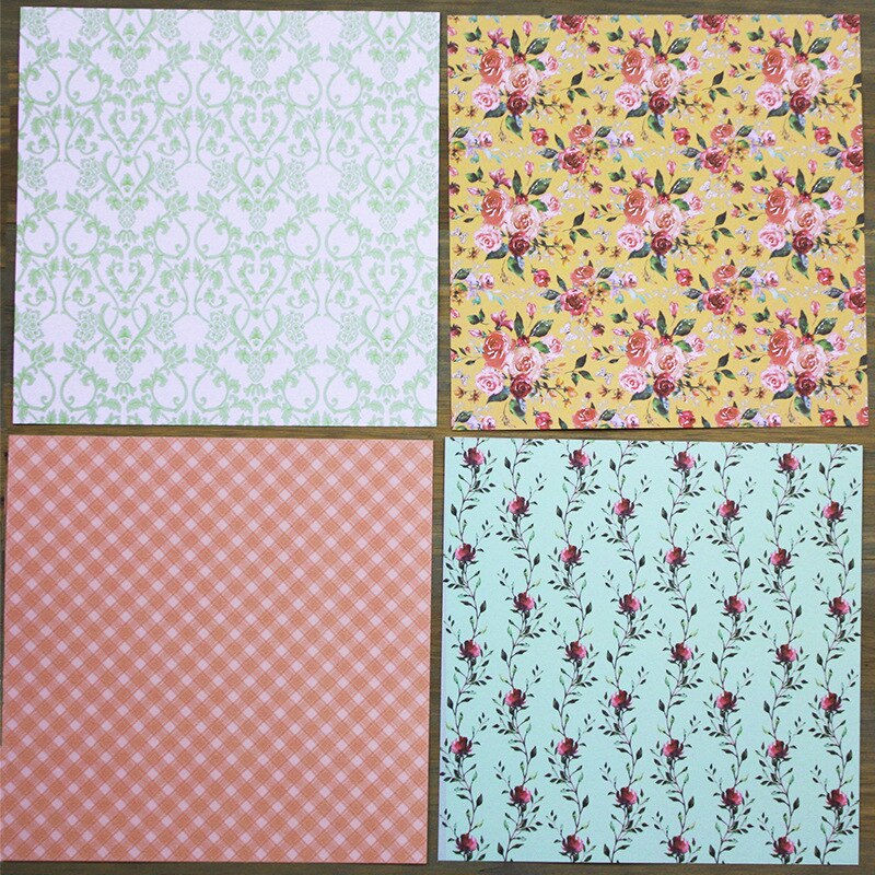 24 sheet Journal Romantic Wedding background paper... – Grandado