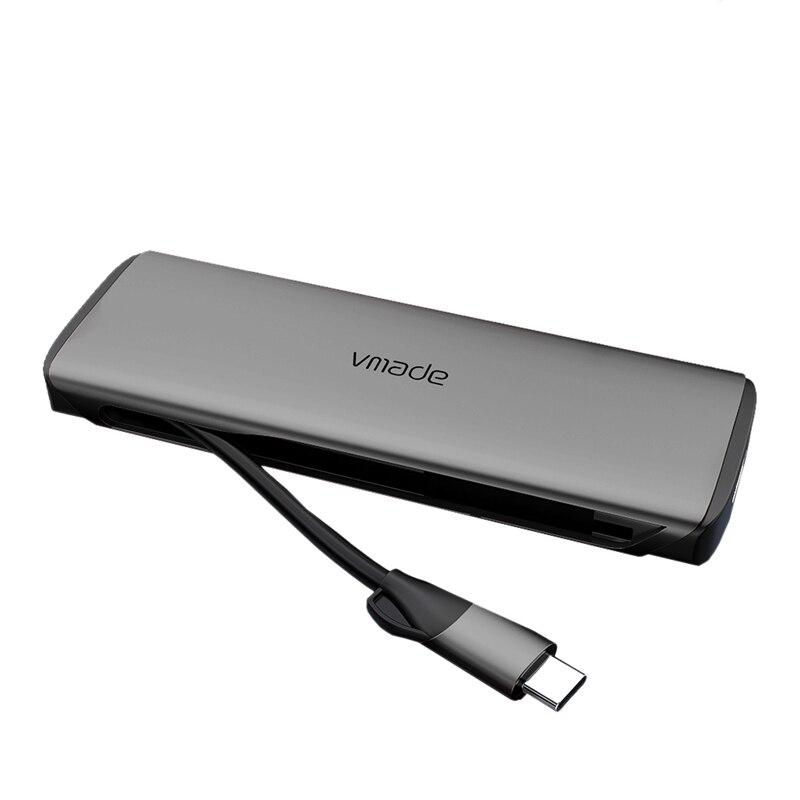 Vmade type-c hub multifunctioneel dockingstation 7... – Vicedeal