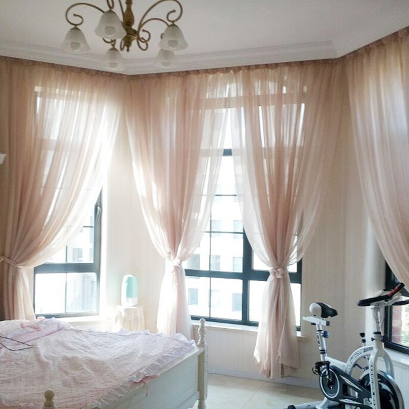 1*2.8M Gauze Curtains for Kitchen Living Room Deco... – Grandado