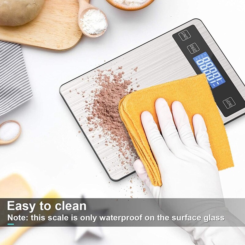 Digital Kitchen Scale Food Scale, Stainless Electr... – Vicedeal