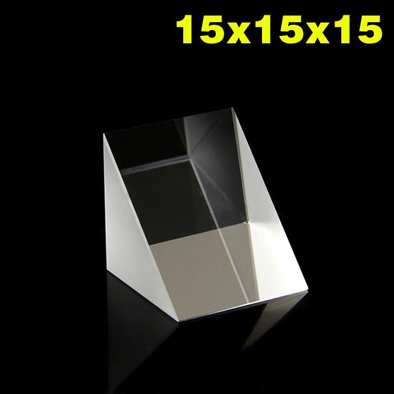 15 x 15 x 15mm optiske glas prismer trekantede lso... – Grandado