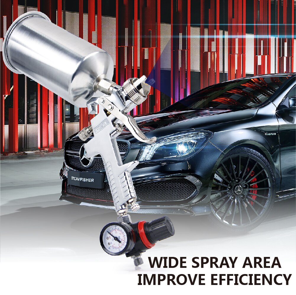 CarBole 2.5mm Spray Gun Kit w/Regulator Auto Paint... – Grandado