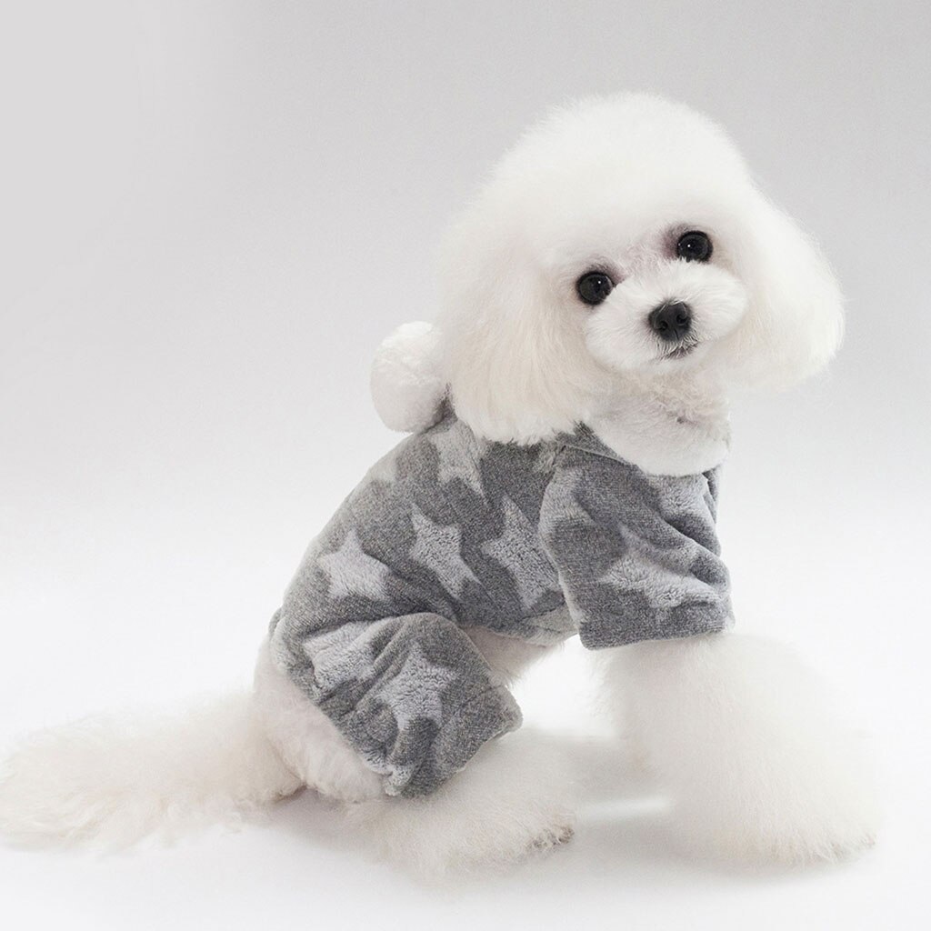 Zachte Fleece Hond Outfits Puppy Kleding Winter He... – Grandado