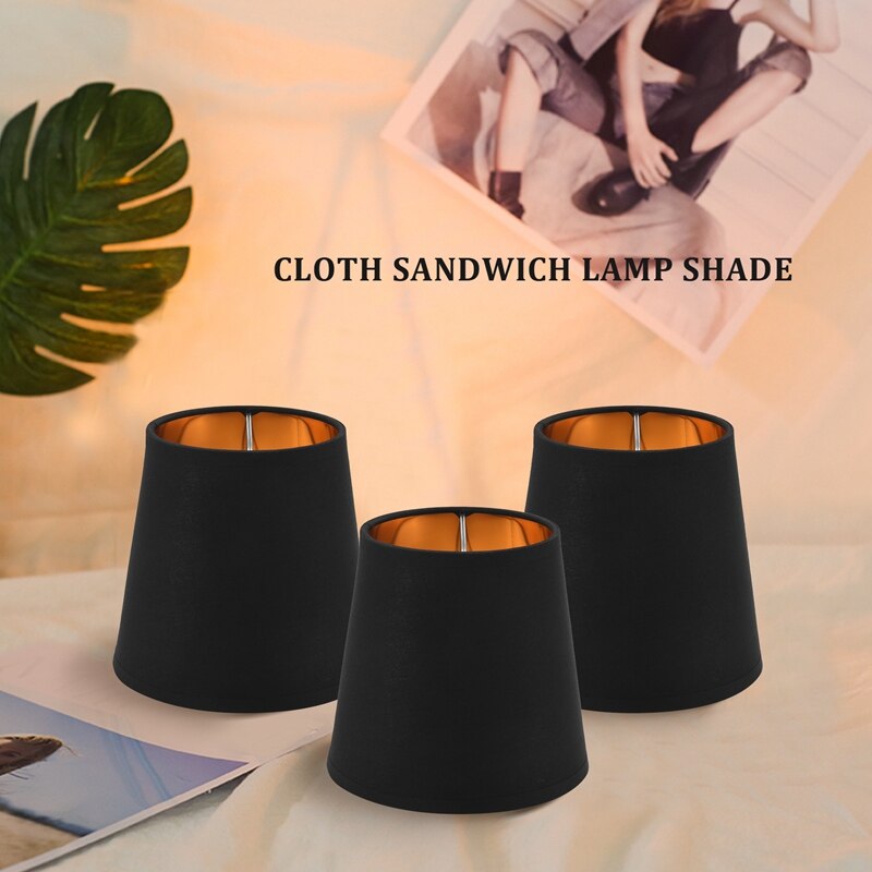 JEYL Small Lamp Shade Set of 3 Chandelier Shade Sm... – Grandado