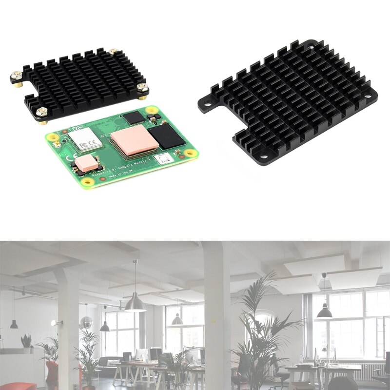 for Raspberry Pi Compute Model 4 Heatsink Kit Alum... – Vicedeal