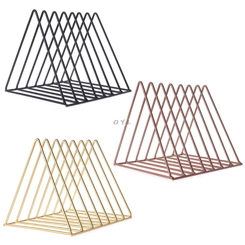Home Office Iron Storage Rack Book Magzine Holder ... – Vicedeal