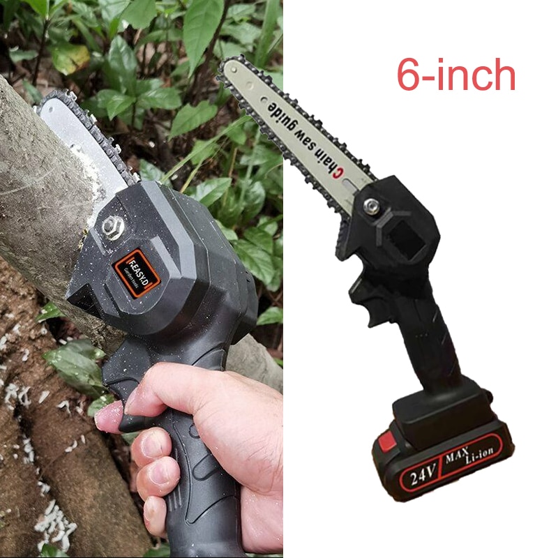 6 Inch Electric Chain Saw Portable Electric Prunin... – Vicedeal