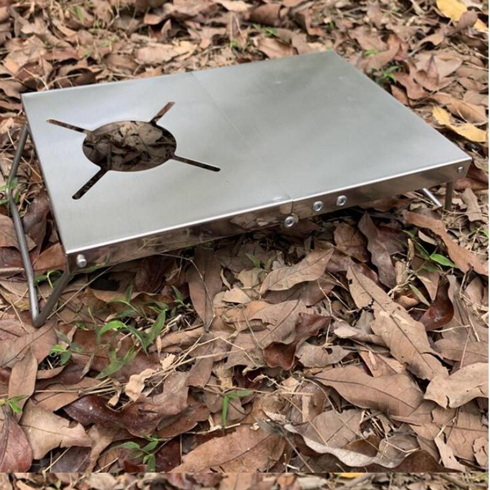 Portable Camping Table Gas Stove Desk Indoor for C... – Vicedeal