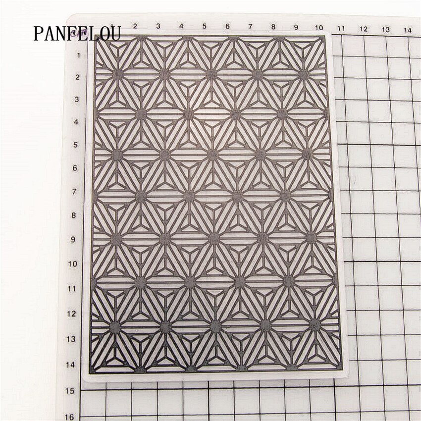 PANFELOU 10.5x14.8 Six-pointed star Embossing fold... – Vicedeal
