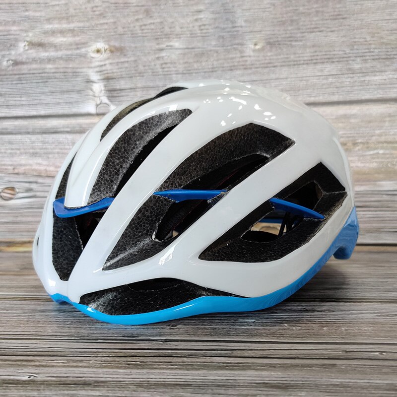 red aero cycling helmet road bike in bicycle helme... – Grandado