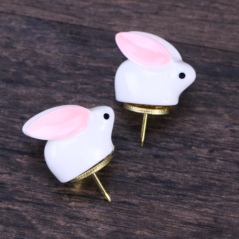 24 Pcs Bunny Thumbtacks Cartoon Drawing Pin Push P... – Vicedeal