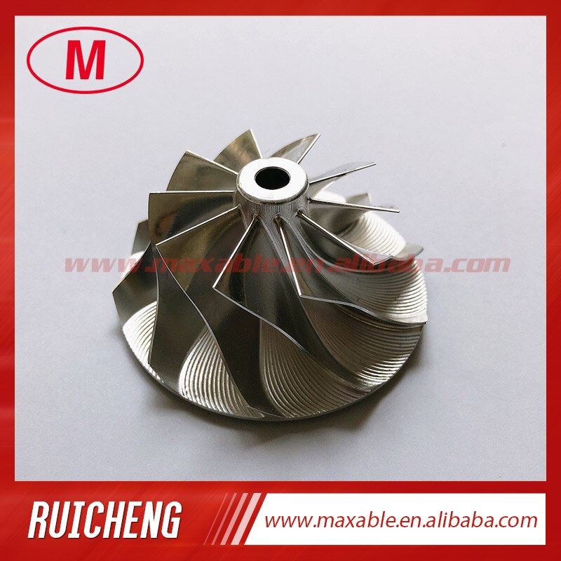 TD04 37.75/52.00mm 10+0 blades turbocharger billet... – Grandado