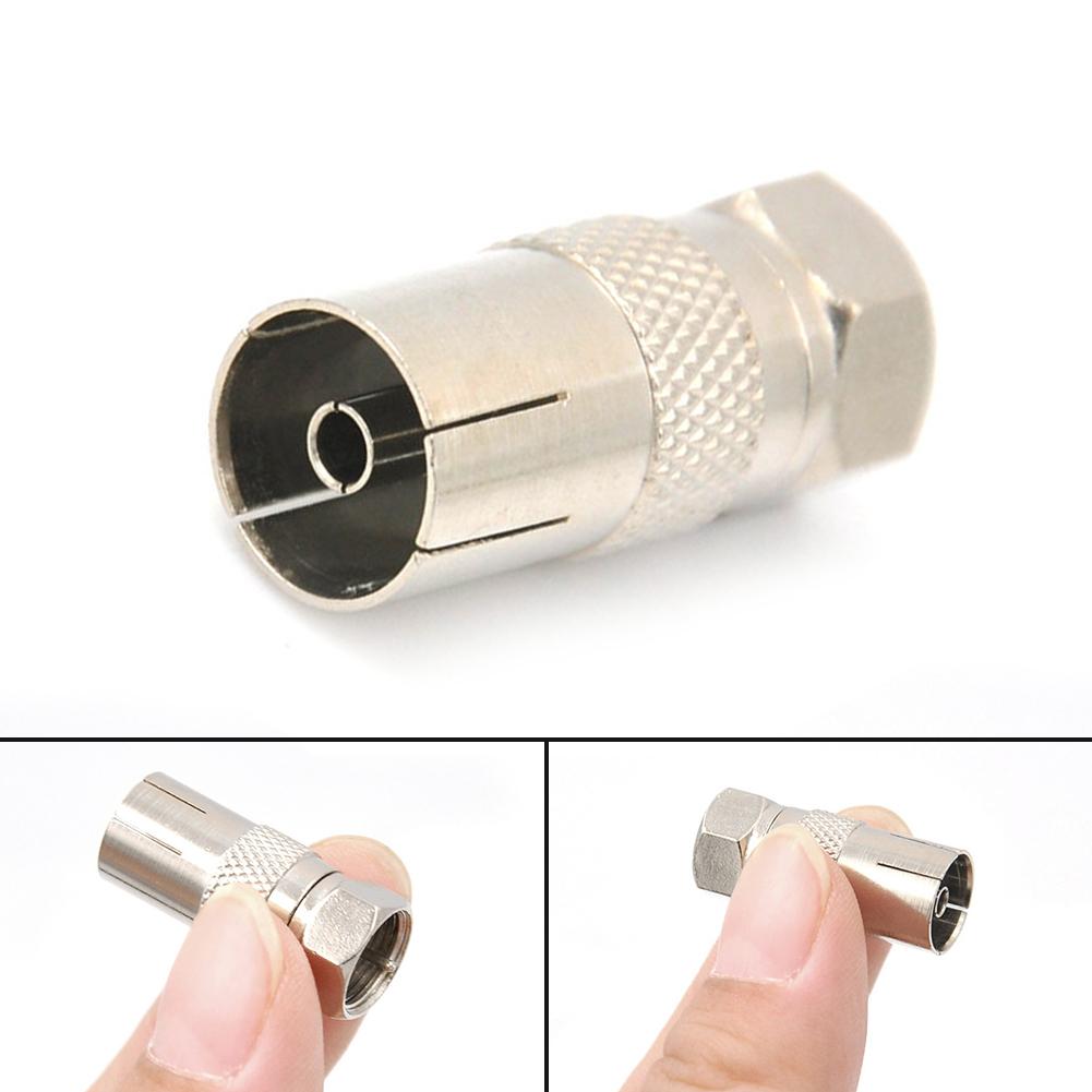 1Pcs F Type Male Plug Connector Socket to RF Coax ... – Vicedeal