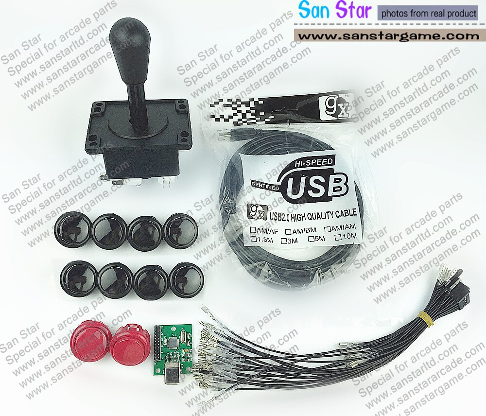 DIY Arcade parts Bundles include Arcade controller... – Vicedeal