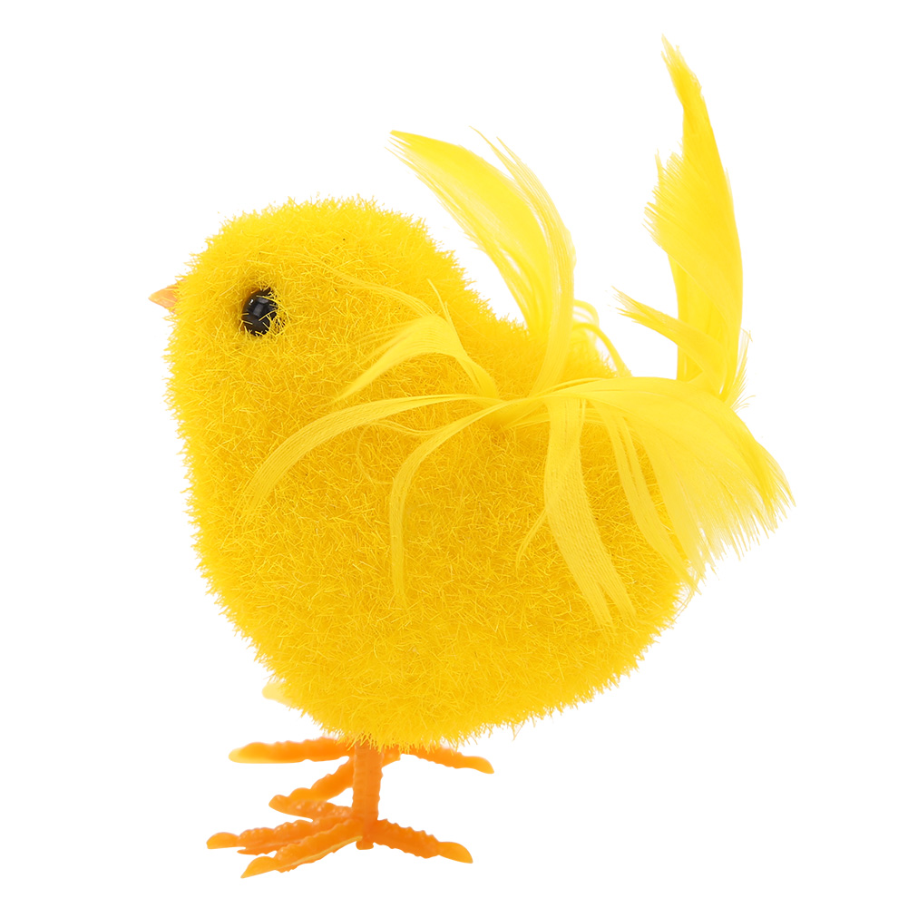Simulation Easter Yellow Chick Mini Artificial Toy... – Grandado