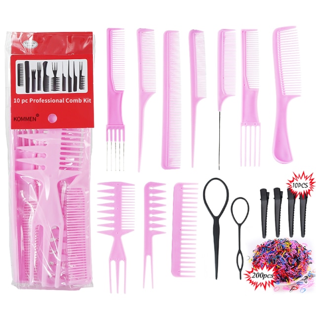 Hairdressing Combs Set Stylist Portable Tool Anti-... – Vicedeal