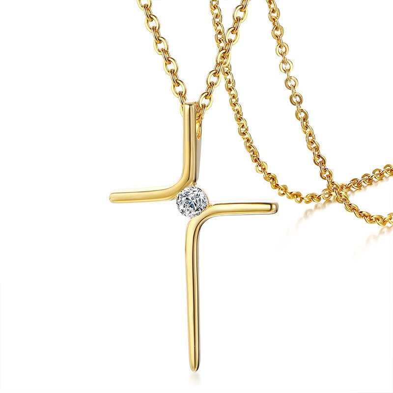 Vnox Big Cross Necklaces for Men Women,Stainless S... – Grandado