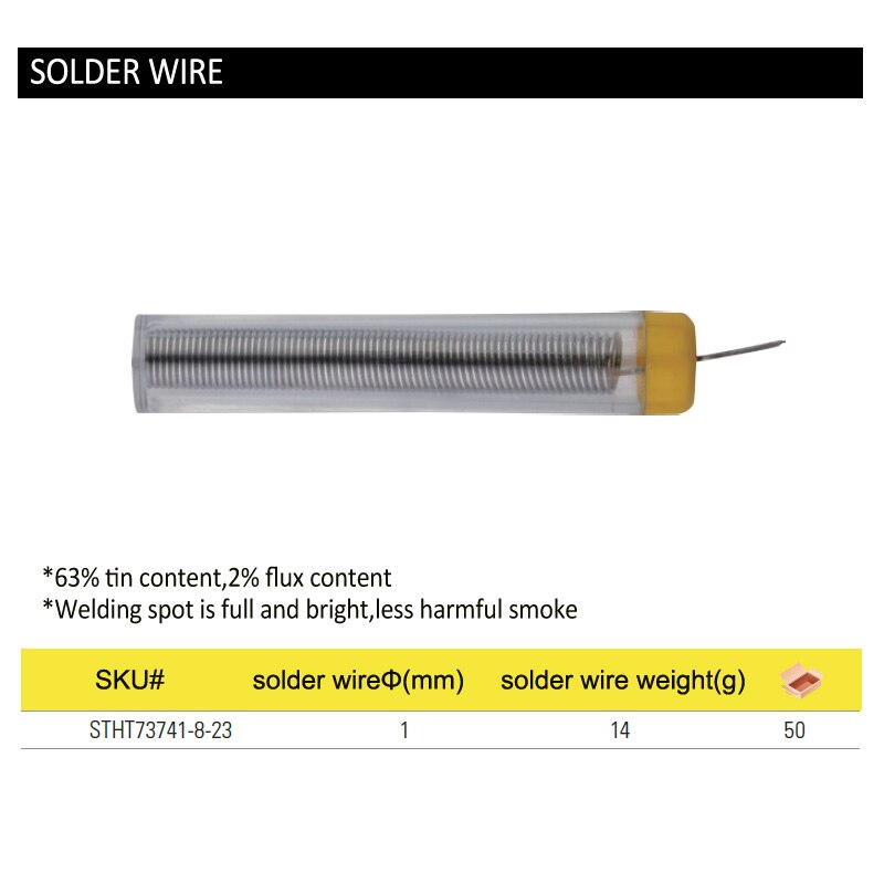 Stanley 1pcs excellent solder wire with flux rosin... – Vicedeal