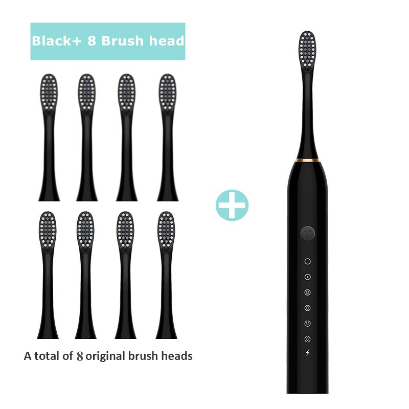 Sonic Electric Toothbrush USB Fast Charging Adult ... – Grandado