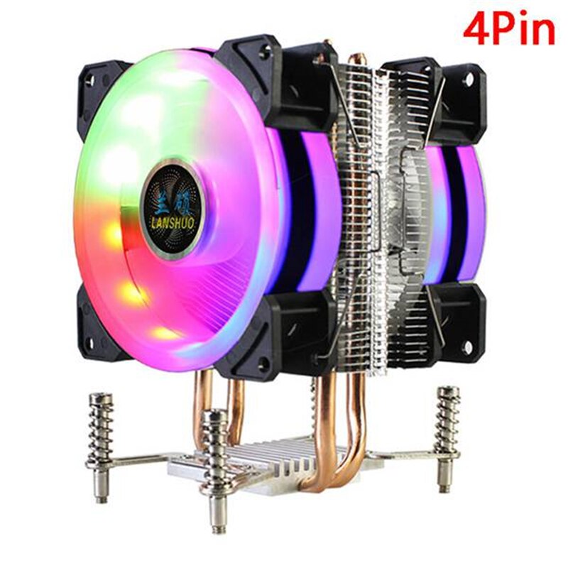 Cpu cooler rgb cpu radiador ultra silencioso refri... – Grandado