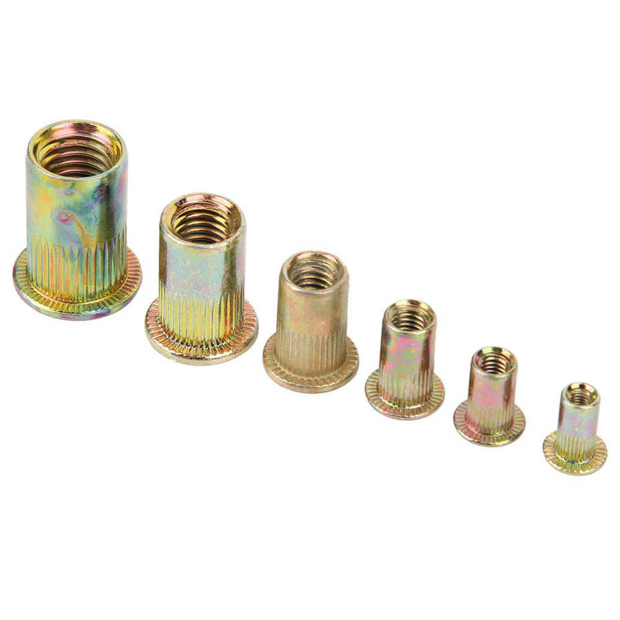 165 st/kartong bärbar zinklegering nitmutter insat... – Grandado