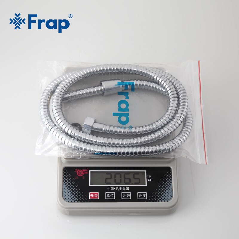 Frap 1.5 m silver rostfritt stål flexibel duschslang vvs-slang badprodukter badrumstillbehör ...