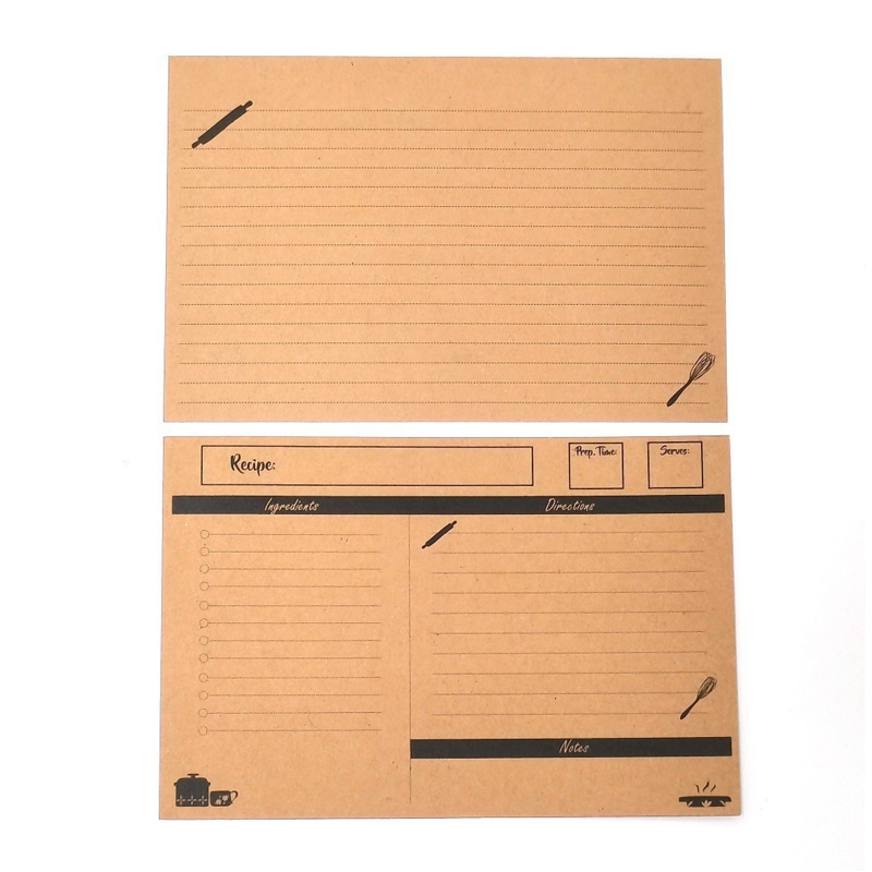 10 Sheets Of Blank Formula Cardboard Kit 6"x4... – Grandado