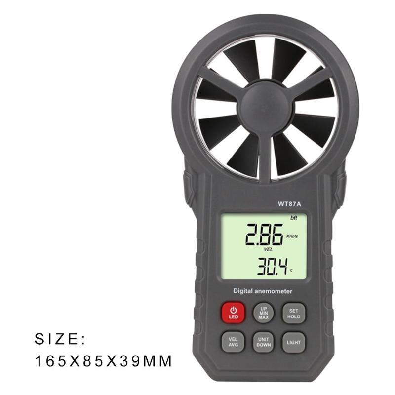 Mini Portable Digital Anemometer Thermometer Pocke... – Vicedeal