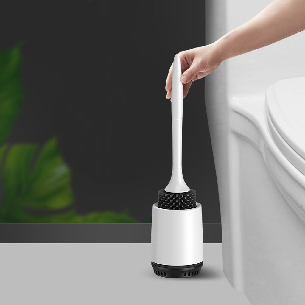 Toilet Brush Bathroom WC Toilet Cleaning Kit Wall-... – Grandado