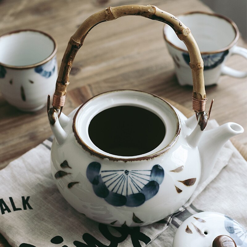 ANTOWALL Ceramic Tea pot Japanese HEFENG Cup Resta... – Grandado