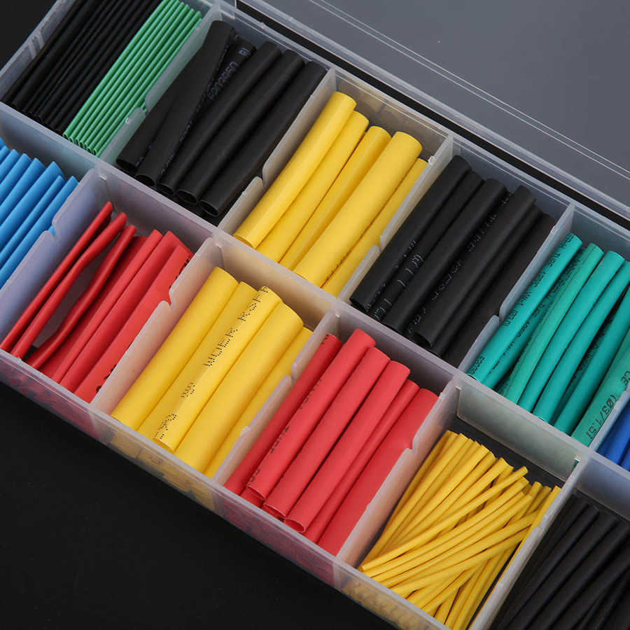 Heat-shrinkable tube good sealing electrical crimp... – Grandado