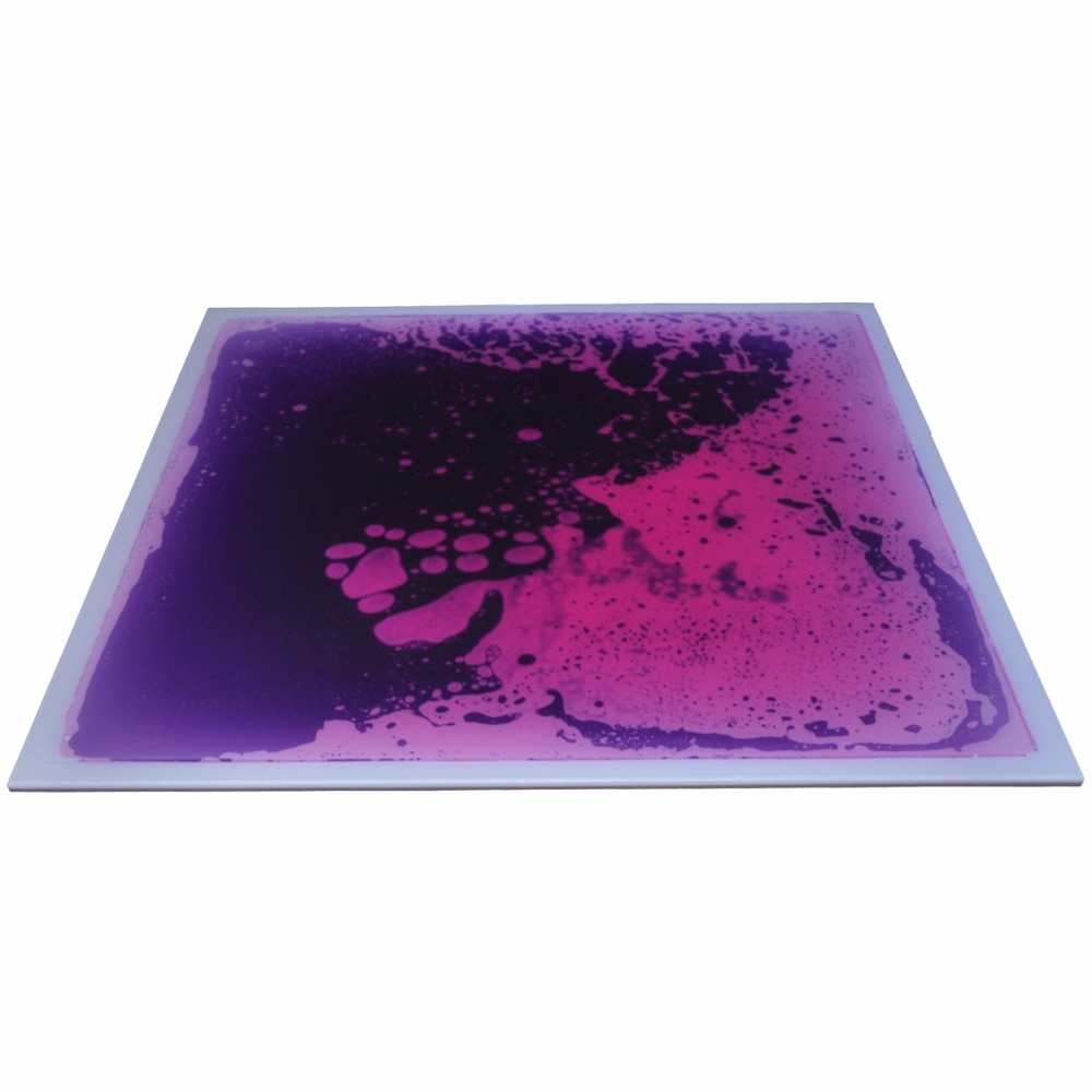 12''x12'' Colorful Purple Liquid Floor Tile Home D... – Grandado