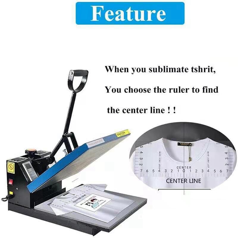 T-Shirt Ruler Guide Vinyl T-Shirt Ruler Guide Subl... – Grandado