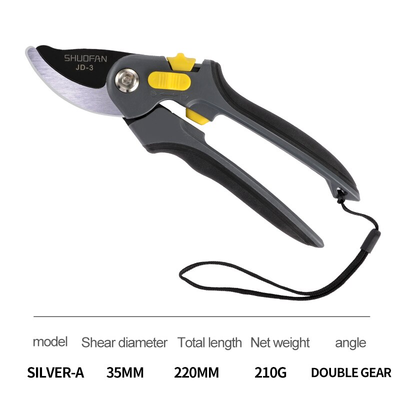 Powerful Garden Pruners Trim Metal Cutting Scissor... – Grandado