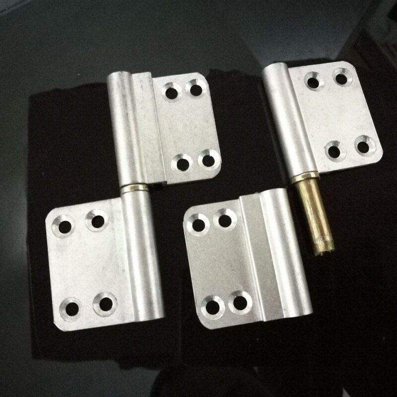 Bathroom door hinge 94X41MM detachment aluminum al... – Grandado