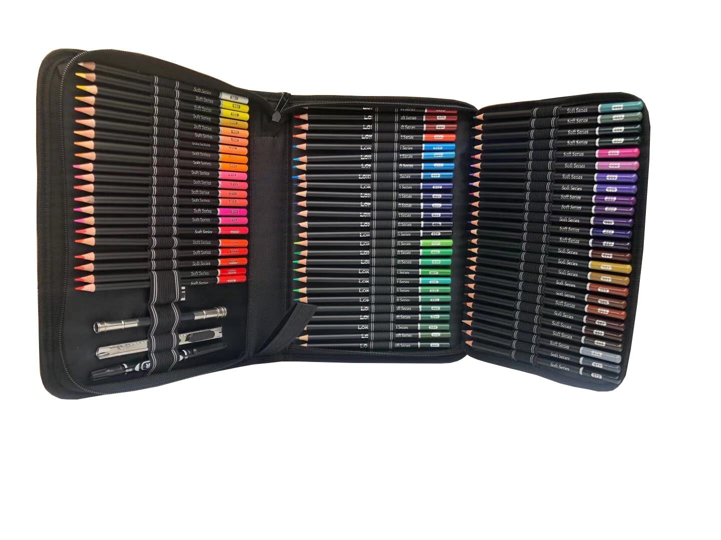 76 pieces of colored pencil painting set / drawing... – Vicedeal