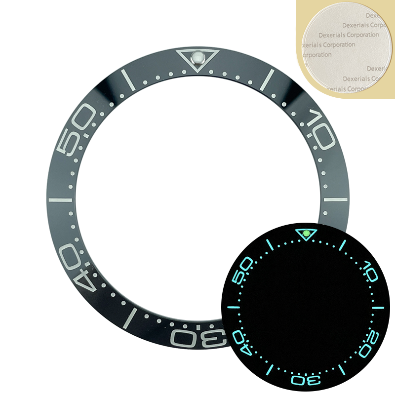 38mm BGW9 Super Lume Green Ceramic Bezel Insert Wa... – Grandado