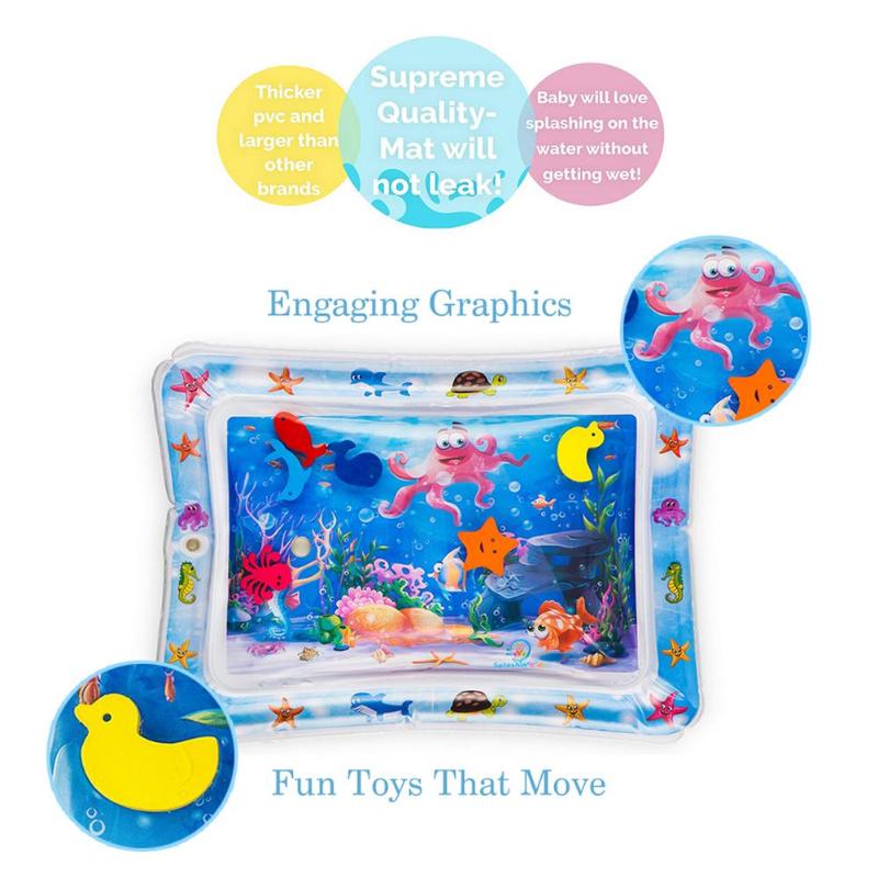 Baby Kids Water Inflatable Infant Tummy Time Toddl... – Grandado