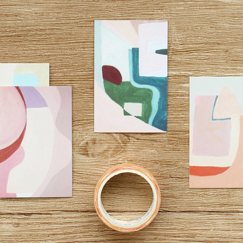 28 sheets/Set Colorful Life Mini Lomo Postcard /Gr... – Grandado