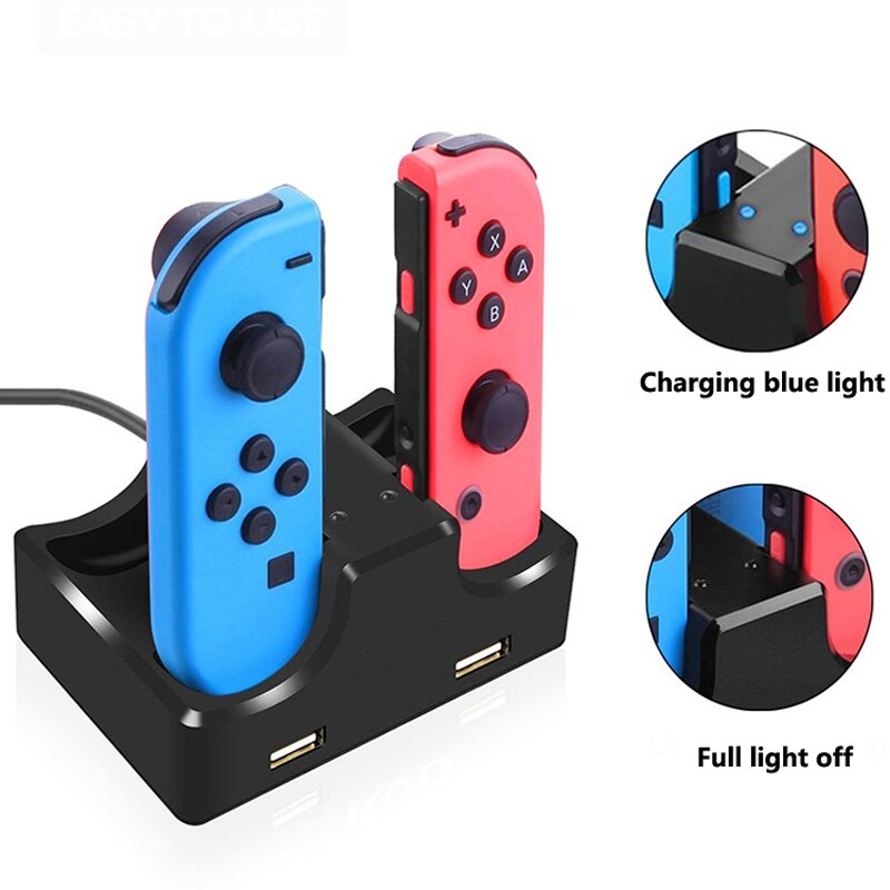 4 In1 Safe Fast Controller Stand Charger for Ns Sw... – Grandado
