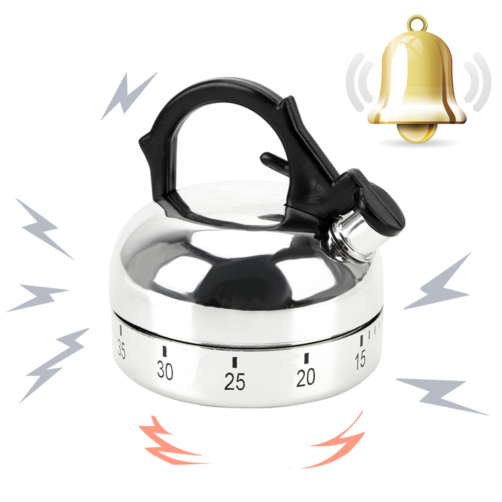 Kettle Shaped Timer Kettle Mechanical Timer 60 Min... – Grandado