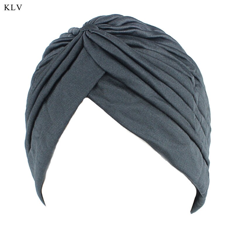 Women Men Turban Head Wrap Band Chemo Bandana Hija... – Grandado