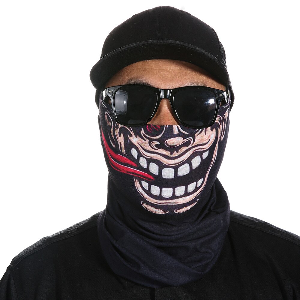 Funny Mask Scarf Party Makeup Dance Mask Magic Sca... – Grandado