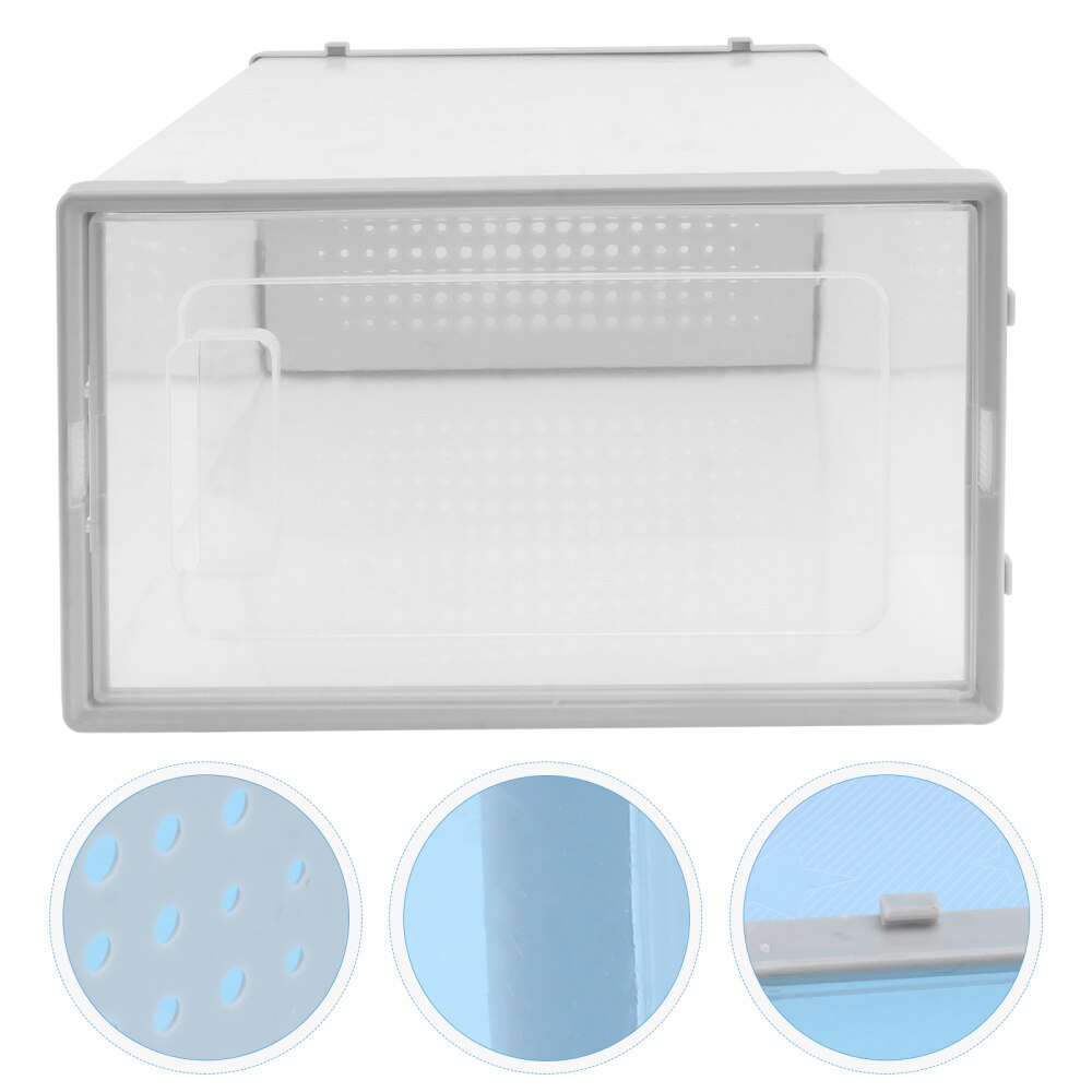 1pc Household Clamshell Shoe Box Transparent Thick... – Vicedeal