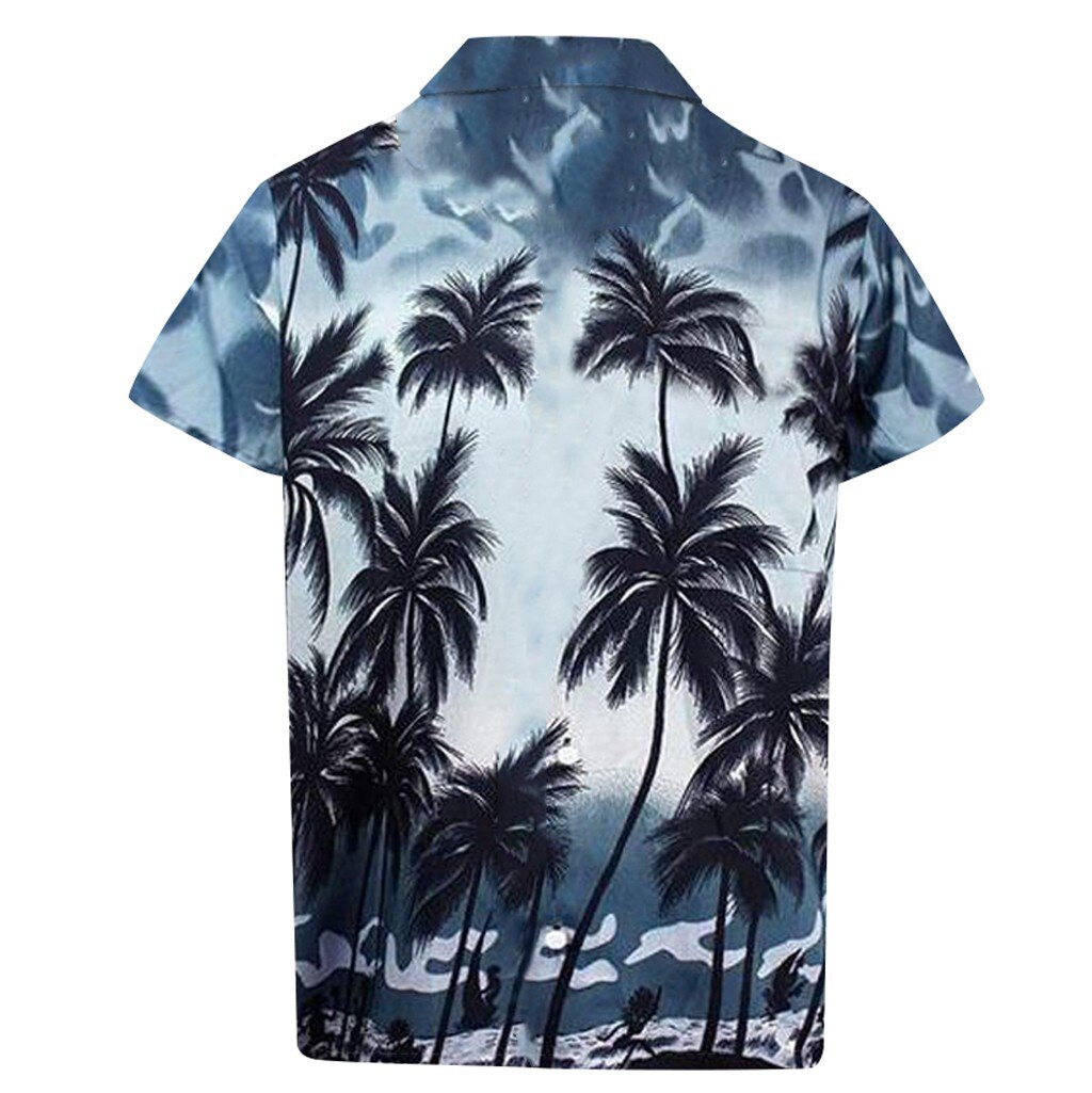 Mode Mannen Korte Mouw Hawaiian Shirt Sneldrogende... – Vicedeal