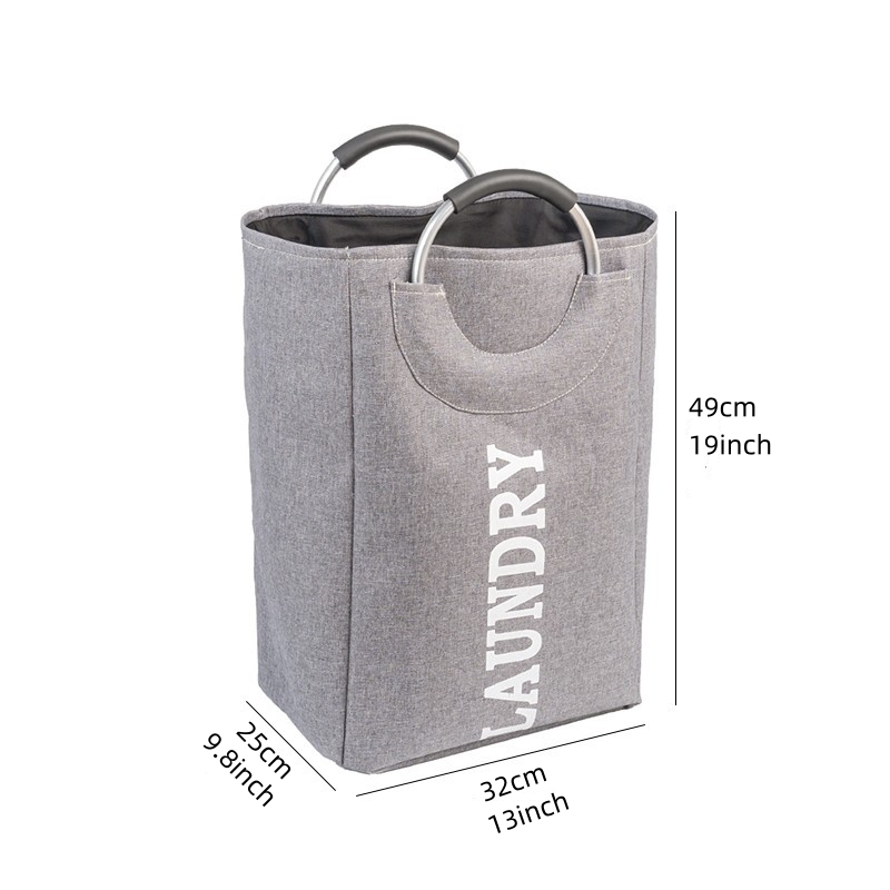 Large Laundry Basket Collapsible Fabric Hamper Fol... – Grandado