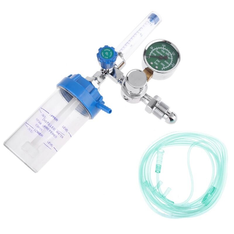 Oxygen Pressure Regulator Inhalator Gauge O2 Press... – Grandado