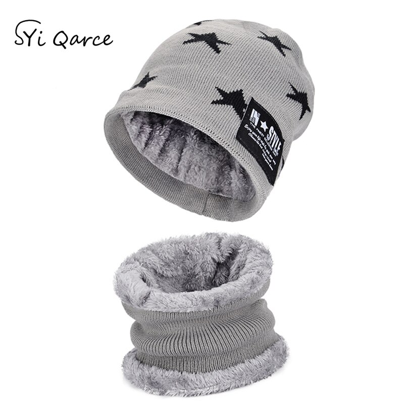 SYi Qarce 2 Stuks Kinderen Warme Winter Dikke Gebr... – Grandado